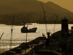 SUNSET IN REPAIRING ZONE - Shipfriends "Artistic" - Shipfriends