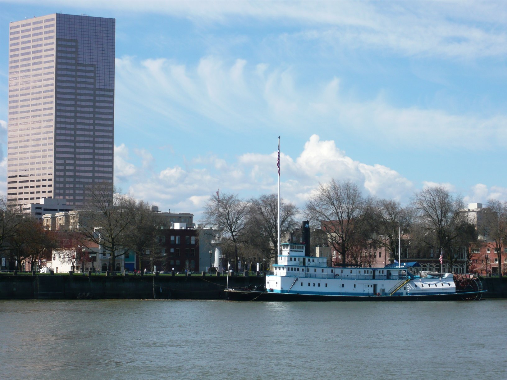 Steam sternwheeler Portland@Portland,OR - Tugs in the United States ...