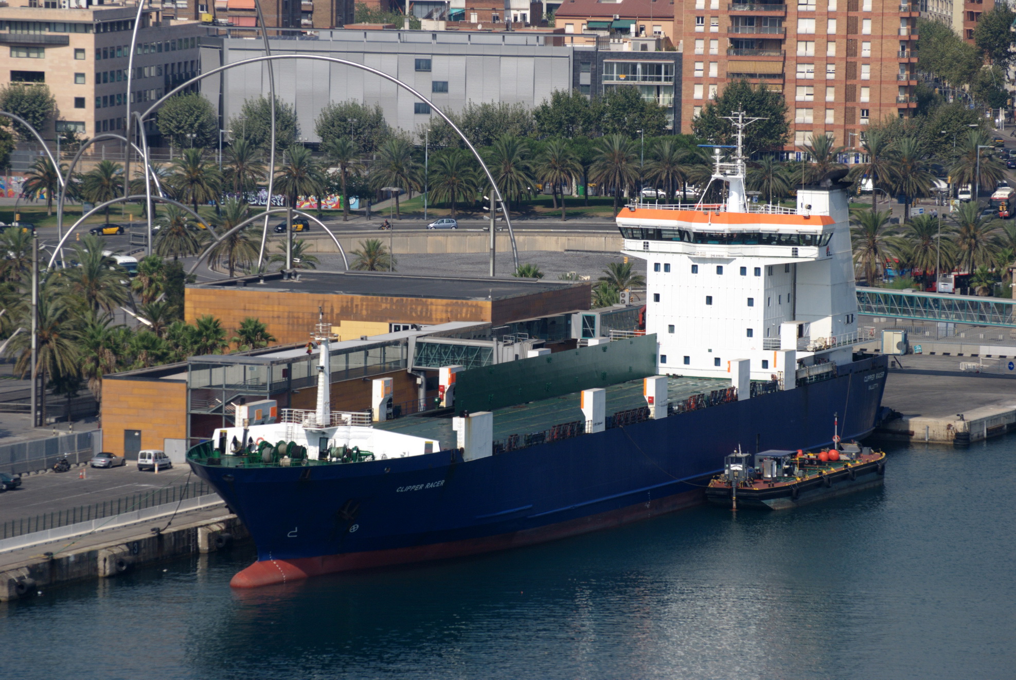 Clipper Racer at Barcelona - Helliar - Shipfriends