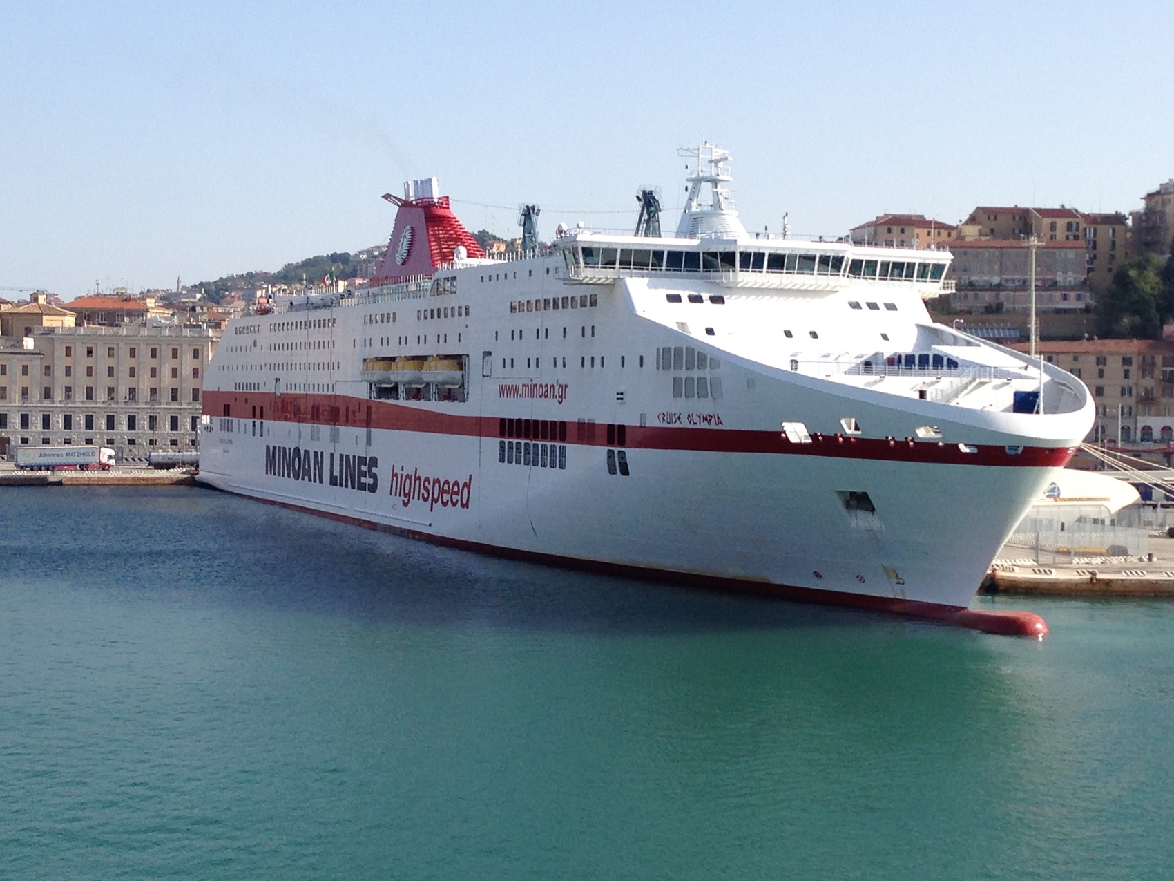 cruise olympia at ancona - Cruise Sardegna - Shipfriends