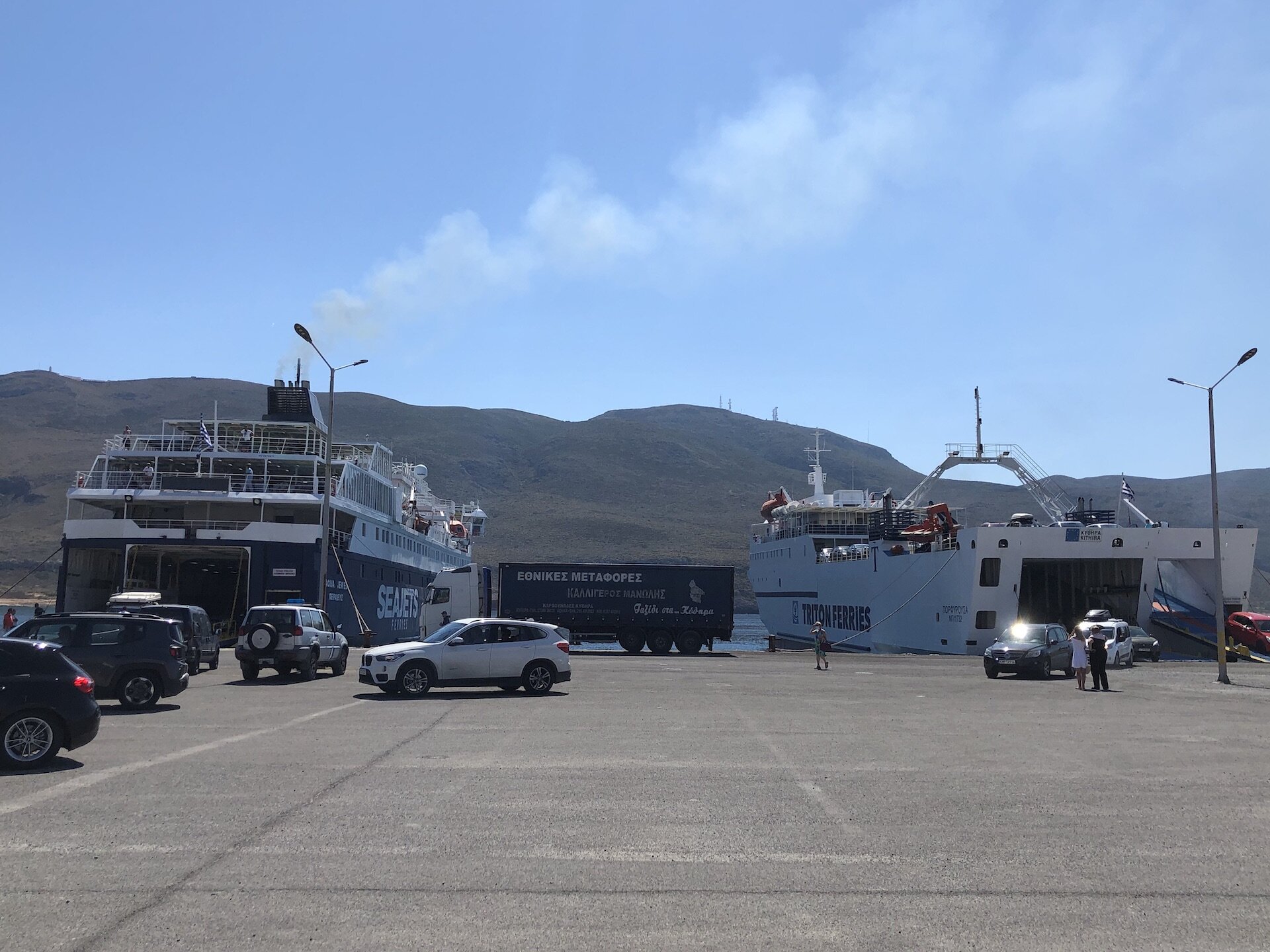 Kythira port - Κύθηρα - Shipfriends