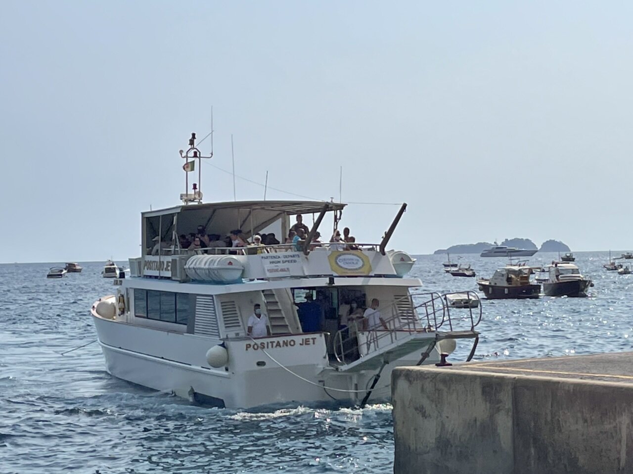 POSITANO JET arriving at Positano - Λοιπά Μικρά Επιβατηγά Εξωτερικού ...
