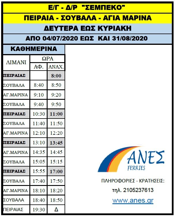 Δρομολόγια Σαρωνικού - Page 47 - Δρομολόγια και γραμμές - Shipfriends